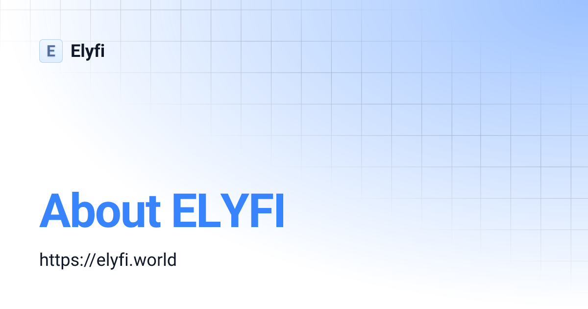 About ELYFI | Elyfi